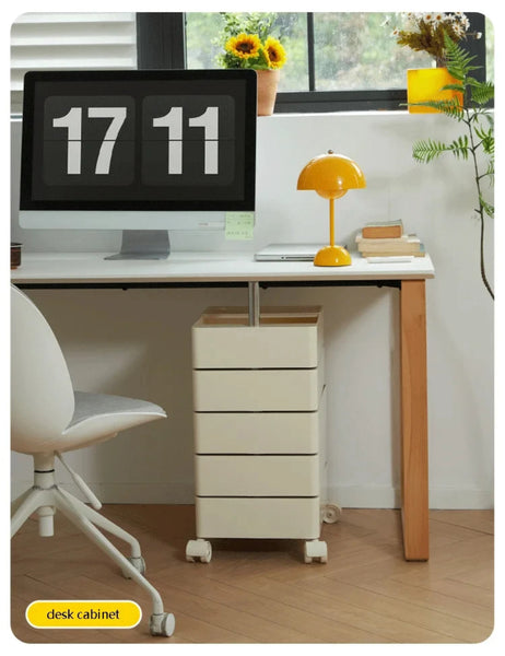 Multi-functional rotating storage cabinet 360 trolley movable storage ...