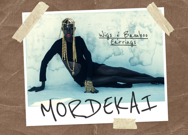 Rosette Chain Wig – 24K Gold-Dipped Brass Headpiece | Mordekai